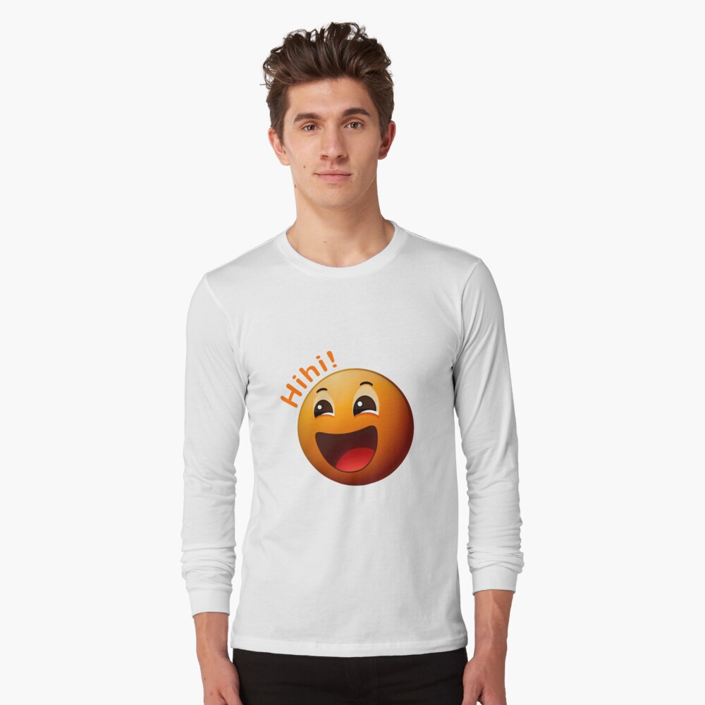 "Hihi emoji" Sticker for Sale by MichellesMedArt | Redbubble