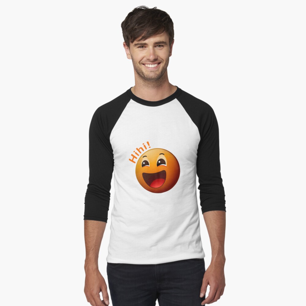 "Hihi emoji" Sticker for Sale by MichellesMedArt | Redbubble