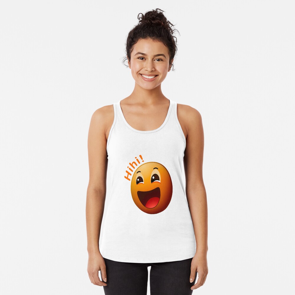 "Hihi emoji" Sticker for Sale by MichellesMedArt | Redbubble