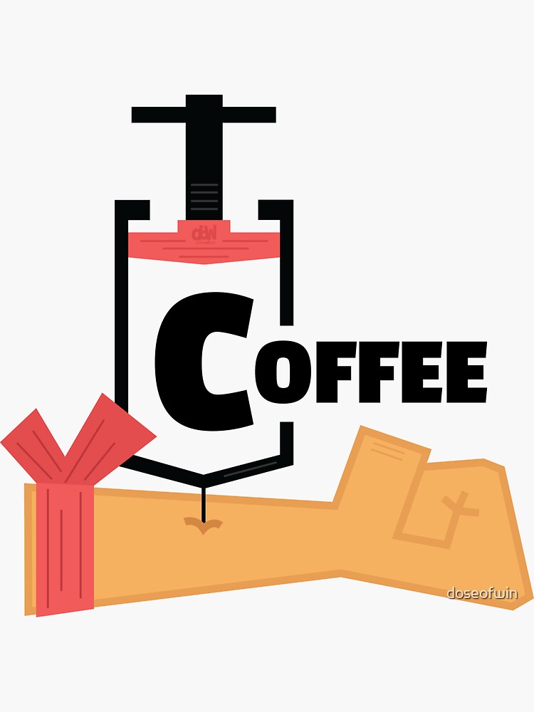 "Coffee Shot Injection IV Meme Caffeine Druggie Biggest Fan Hooked In ...