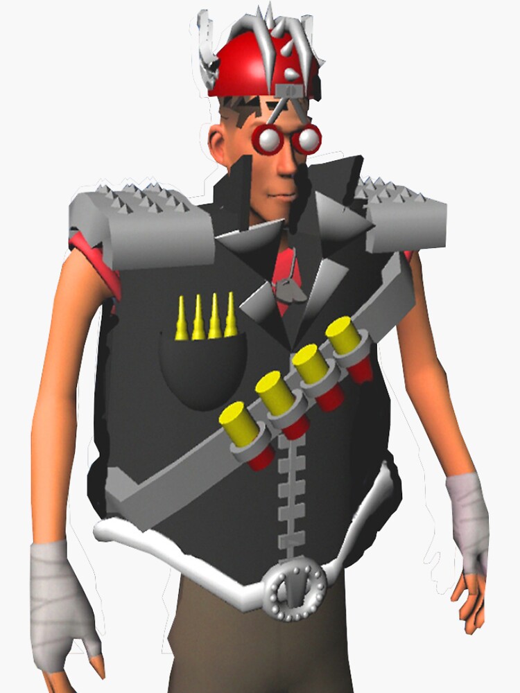 "TF2 Cool Scout Armor" Sticker for Sale by AndysArmoury | Redbubble