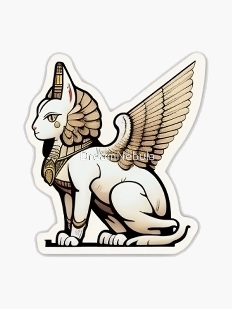 "A Sphinx" Sticker for Sale by DreamNebula | Redbubble