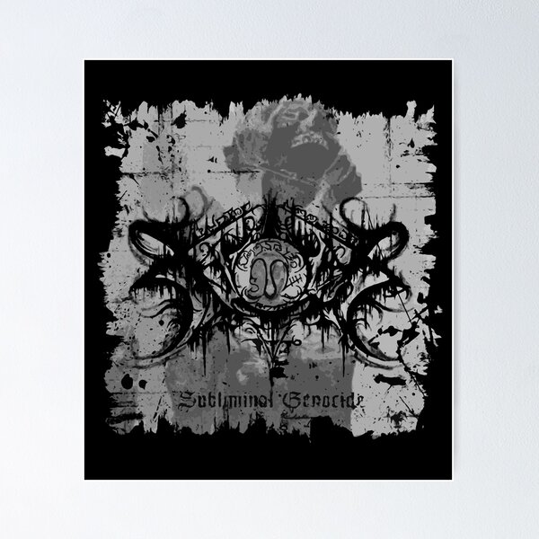 "Subliminal Xasthur" Poster for Sale by DigitalSaint | Redbubble