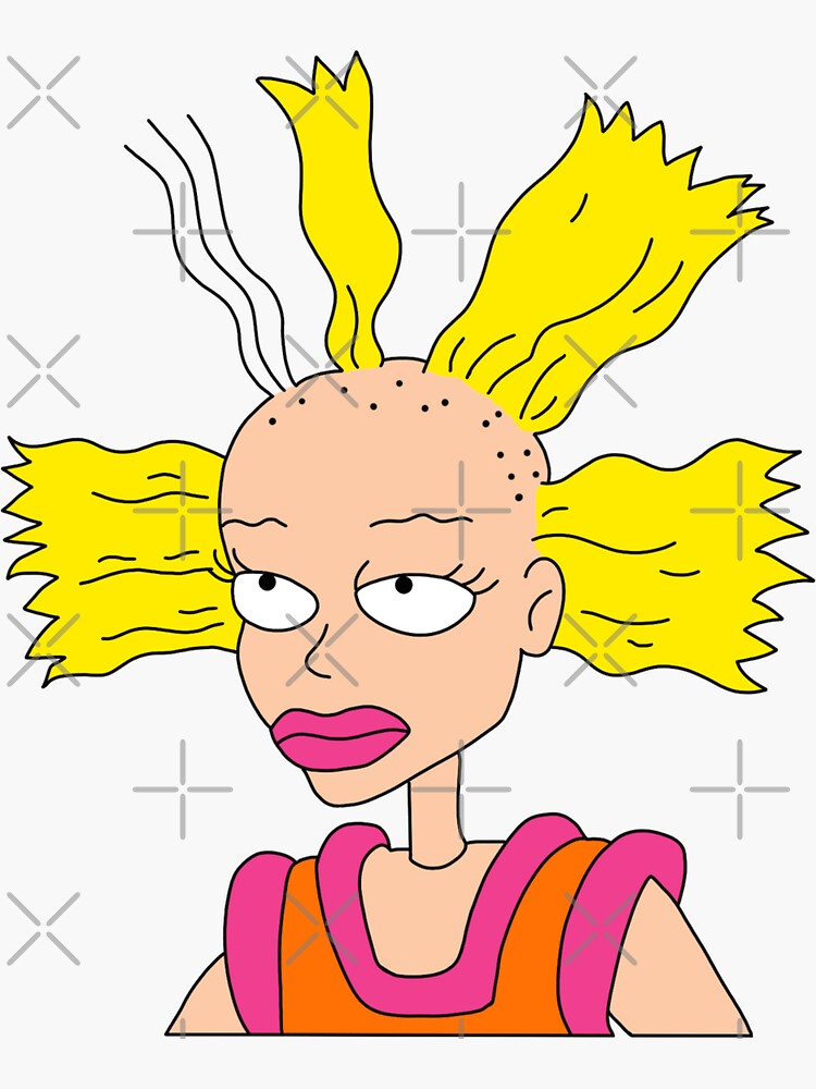 Pegatina «cynthia rugrats» de elizabethhpark | Redbubble
