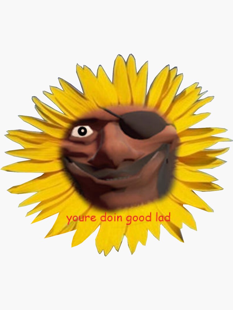 "TF2 Demoflower" Sticker for Sale by AndysArmoury | Redbubble