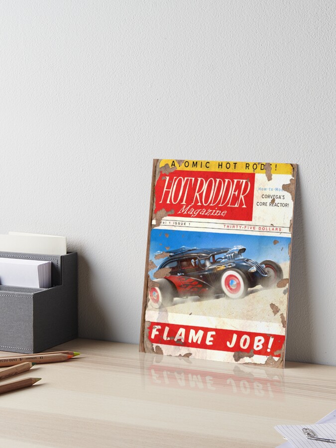 "HOT RODDER Magazine Vol.1 Issue 1 Flame Job! (Atomic Hot Rods!)" Art ...
