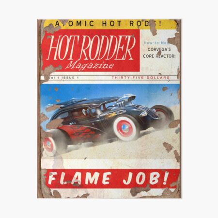 "HOT RODDER Magazine Vol.1 Issue 1 Flame Job! (Atomic Hot Rods!)" Art ...