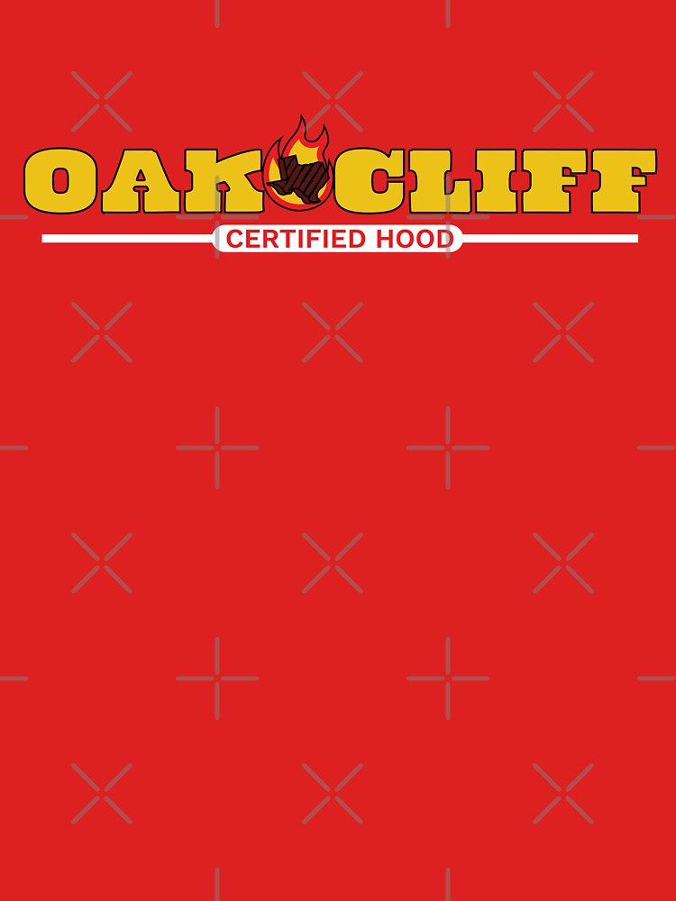 "Oak Cliff Steaks" T-shirt for Sale by mccomasdesign | Redbubble | oak ...