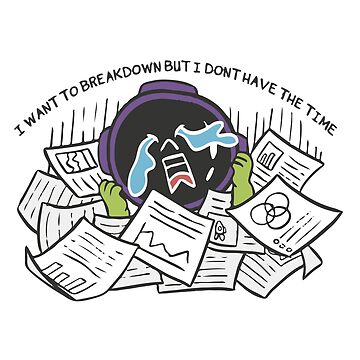 "Breakdown" Sticker for Sale by Amalucka | Redbubble