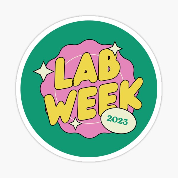 "Lab Week 2023 Gift (Retro Design)" Sticker for Sale by slographics ...