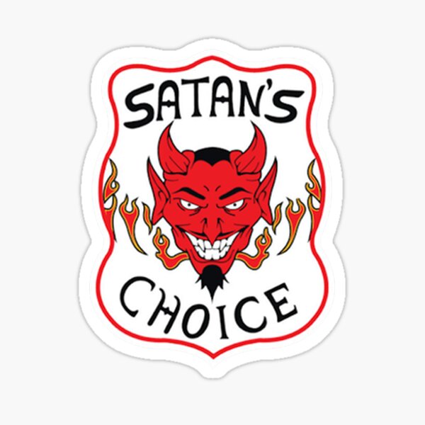 "cool satan's choice" Sticker for Sale by eilmiardany | Redbubble