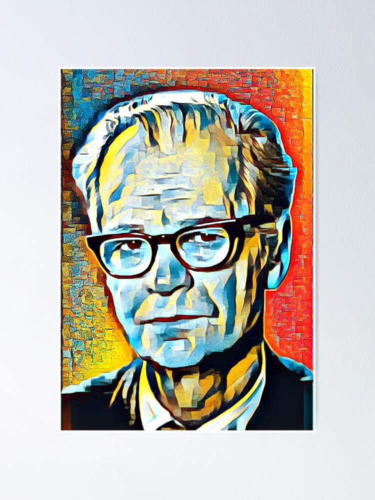 "BF Skinner Artwork | B F Skinner Portrait | B. F. Skinner Wall Art ...