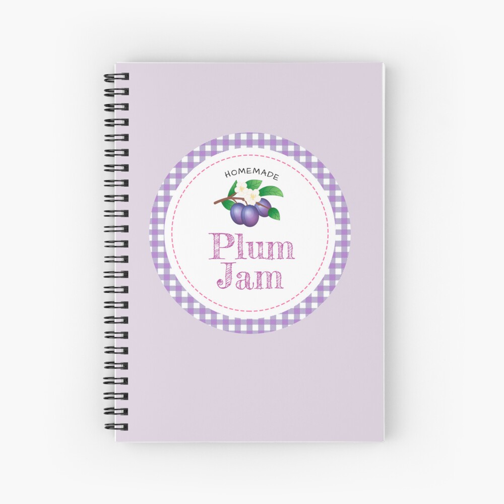 "Plum Jam Labels" Sticker for Sale by Magia Design | Redbubble