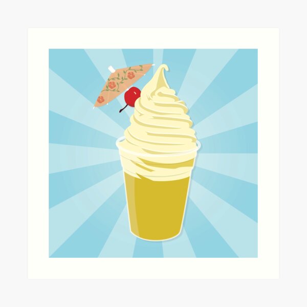 Dole Whip Art Prints | Redbubble
