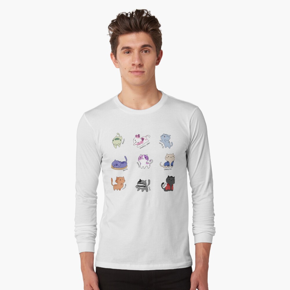 "aphmau mystreet cats garroth dante travis lucinda aaron zane" Sticker ...
