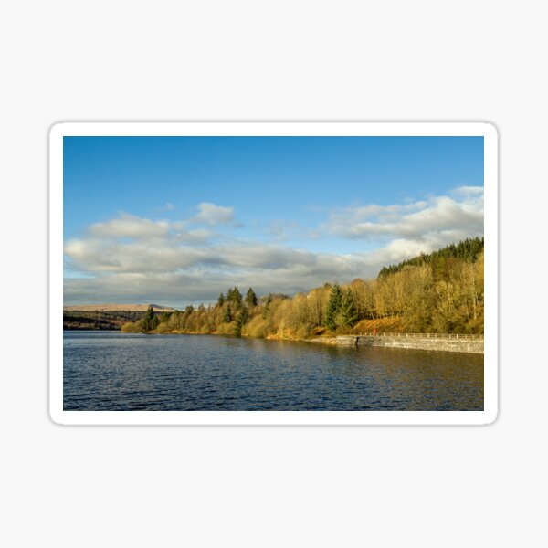 "Llwyn Onn Reservoir Brecon Beacons South Wales " Sticker for Sale by ...
