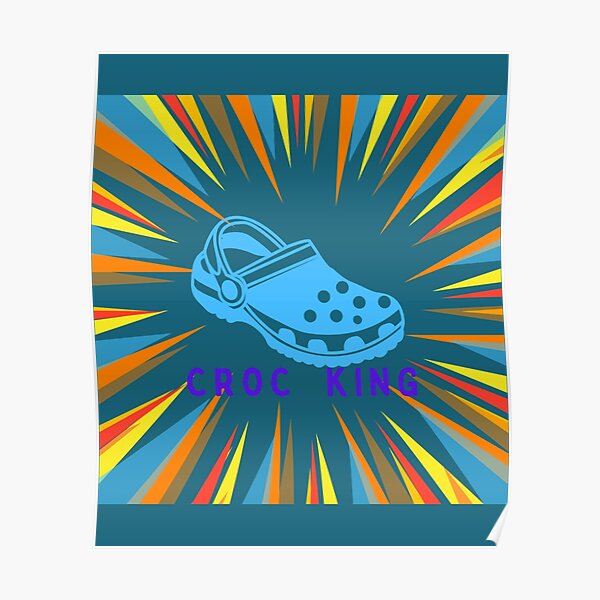 "crocs jibbitz " Poster for Sale by HenryRichar | Redbubble