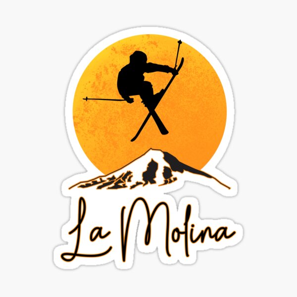 "La Molina" Sticker for Sale by BerlinFIRE | Redbubble