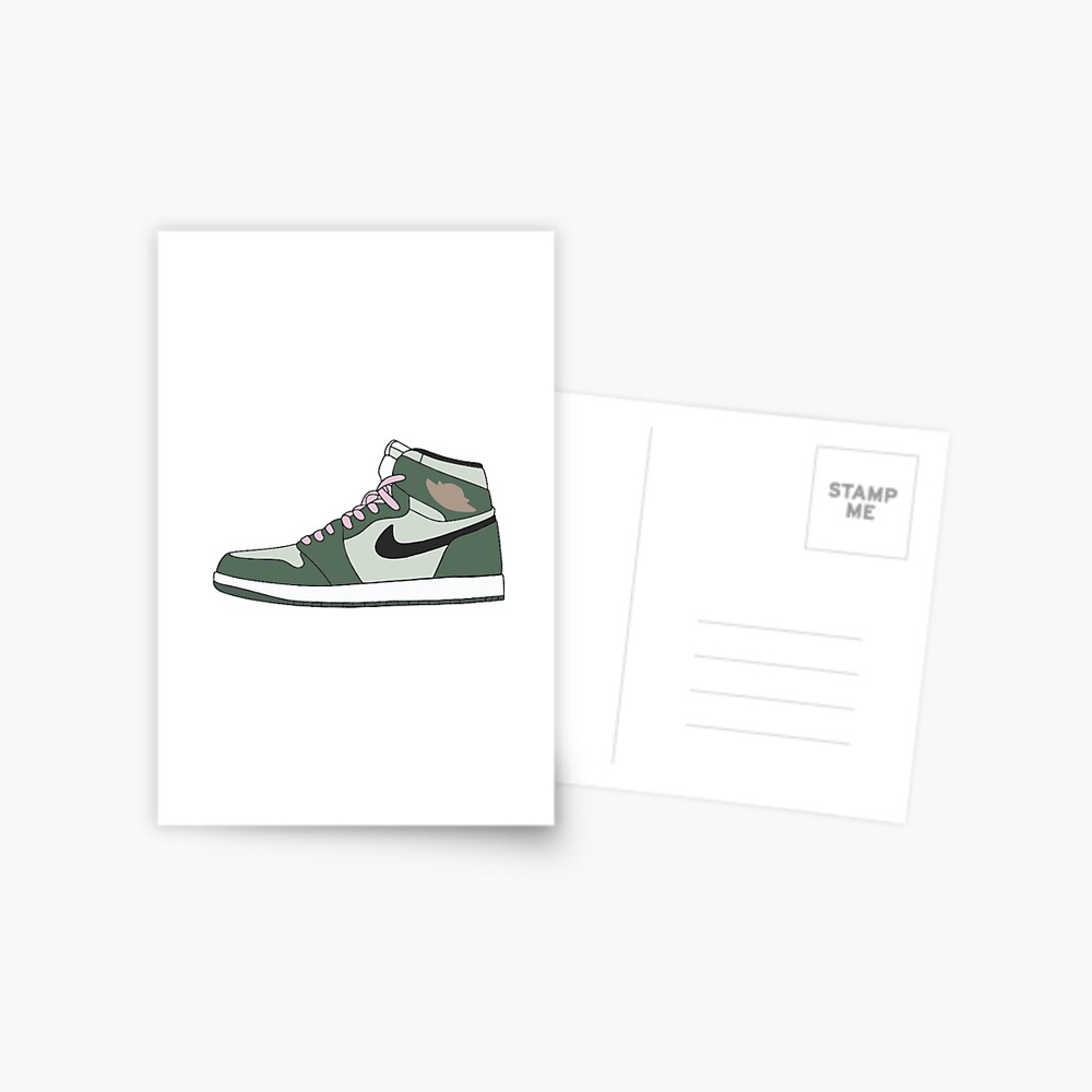 "Dutch Green Jordan 1’s" Sticker for Sale by mikaelapetty | Redbubble