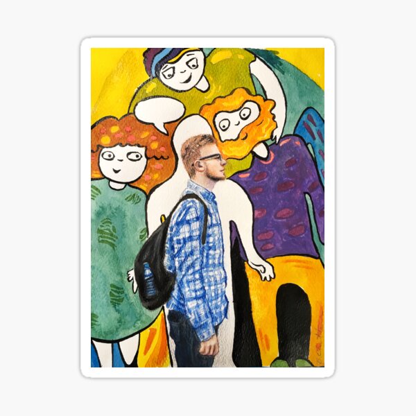 "Angels Surround Us" Sticker for Sale by swedenborgfound | Redbubble