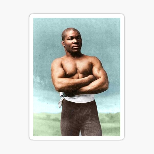 "Joe Walcott "The Barbados Demon" - Boxing Legend Colorized" Sticker ...