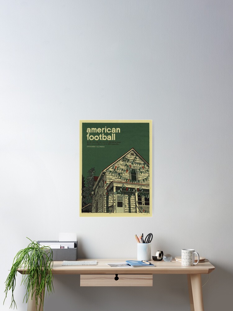 "American Football House" Poster for Sale by N4ST1C | Redbubble