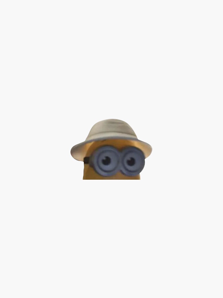 "Minion peeking meme" Sticker for Sale by sydneynightlive | Redbubble