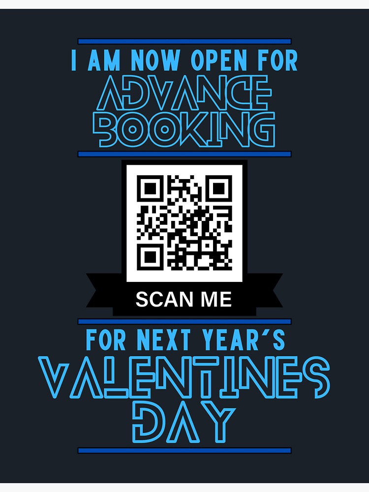 "I am now open for Advance Booking for next year's Valentines Day Scan ...