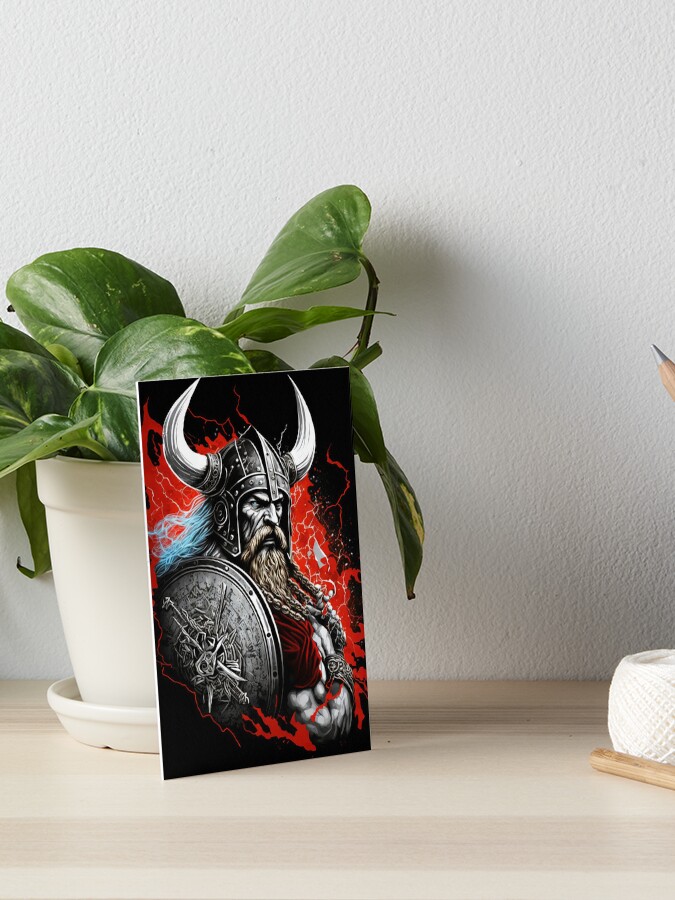 "Vikings World 02" Art Board Print for Sale by inoculum-art | Redbubble