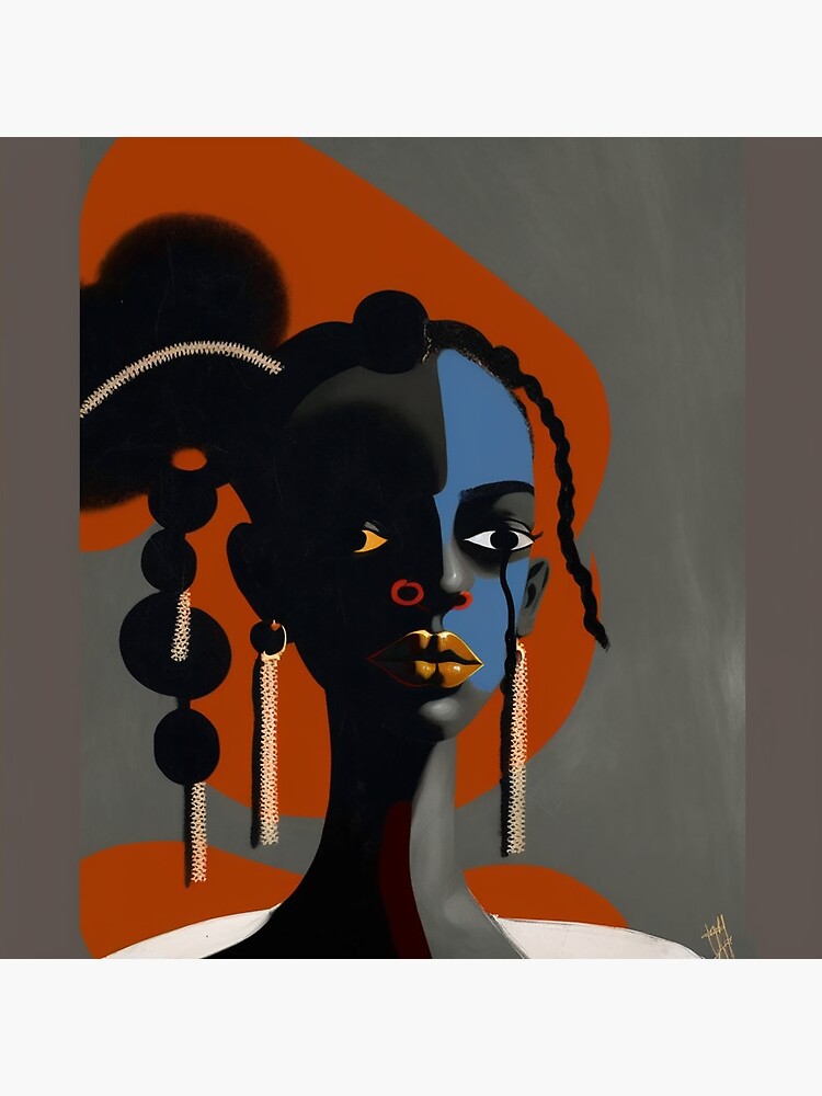 Pegatina «Mes de la Historia Negra Excelencia Negra Mujer Negra» de ...