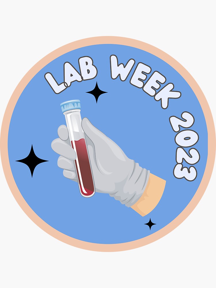 "Lab Week 2023" Sticker for Sale by slographics | Redbubble