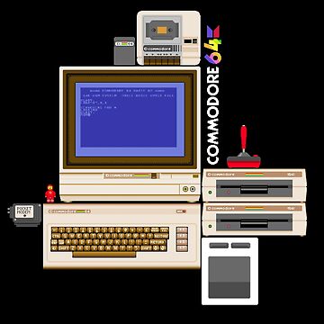 "Hail the Commodore 64" Poster for Sale by carljagt | Redbubble