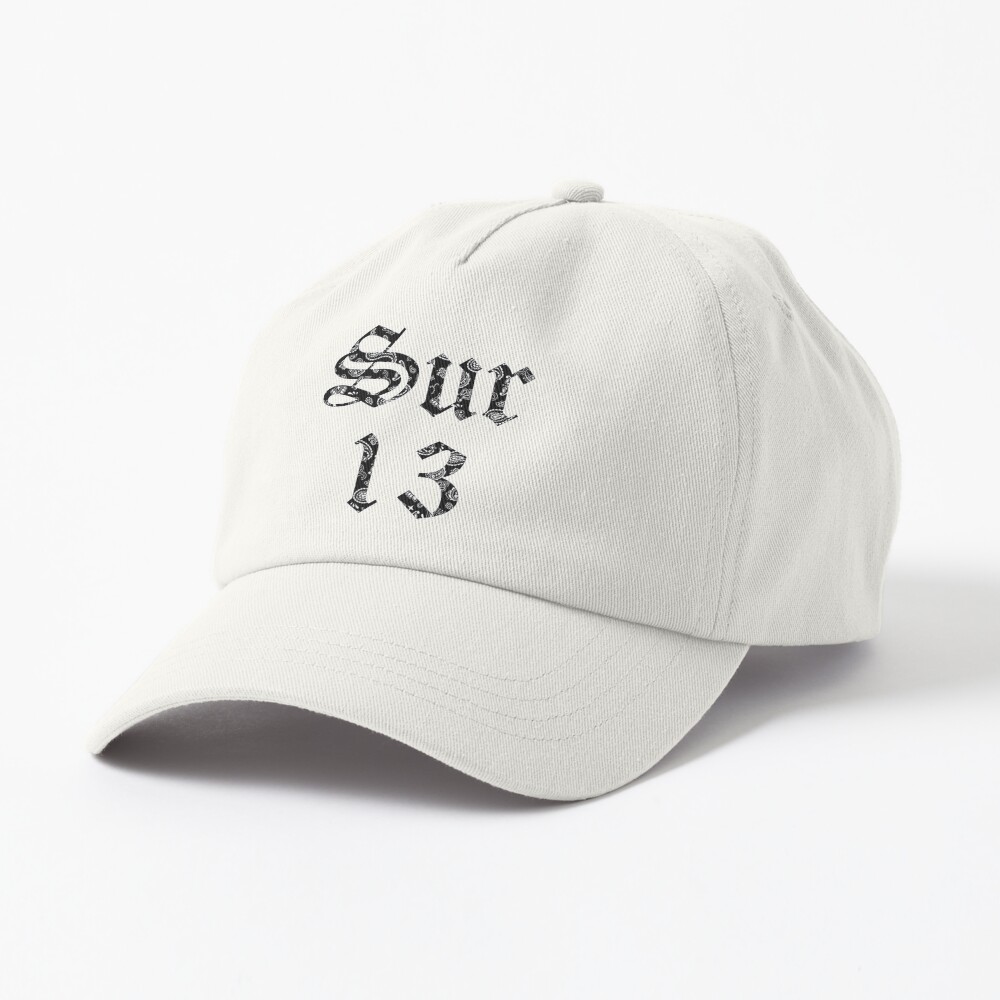 "Sur 13 Surenos Black Bandana" Sticker for Sale by DIRTYDUNNZ | Redbubble