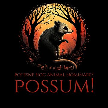 "Potesne Hoc Animal Nominare? Possum! - Classical Latin Pun Meme ...