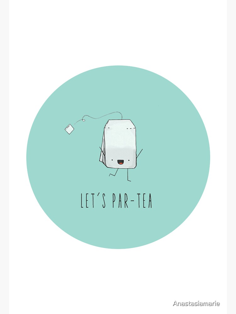 "Let's party" Sticker for Sale by Anastasiamarie | Redbubble