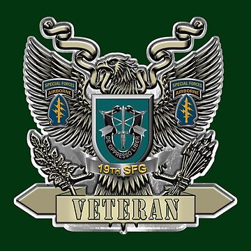 "19th Special Forces Group (Airborne)" Sticker for Sale by ...