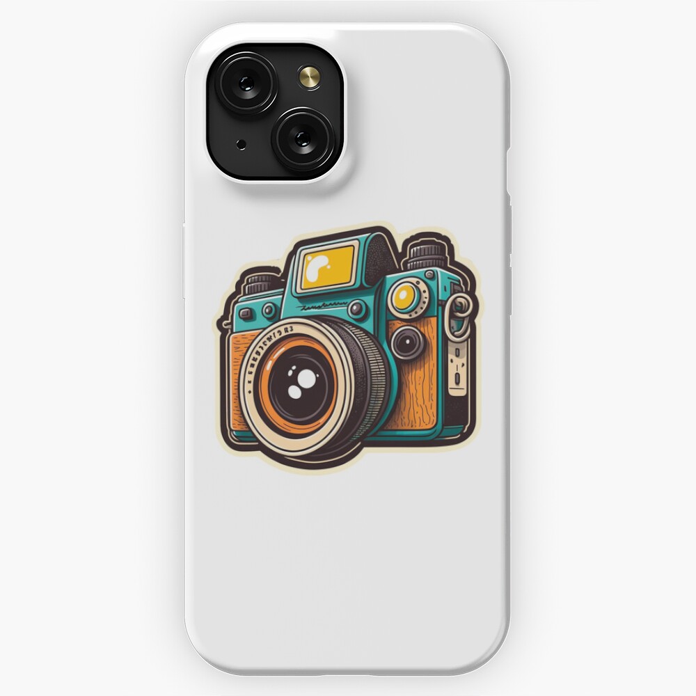 "Vintage Camera Sticker Cartoon" Sticker for Sale by shonsnow | Redbubble