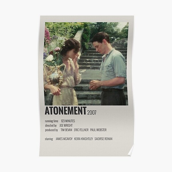 "Atonement " Poster for Sale by hala- | Redbubble
