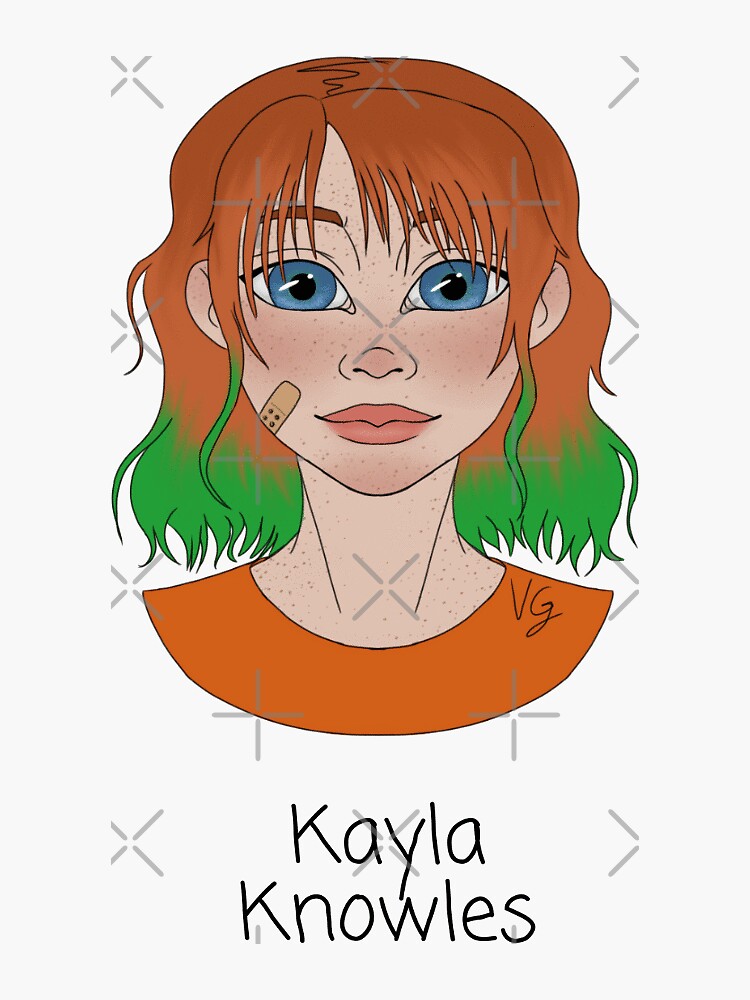 "Kayla Knowles" Sticker for Sale by RiordanverseG | Redbubble