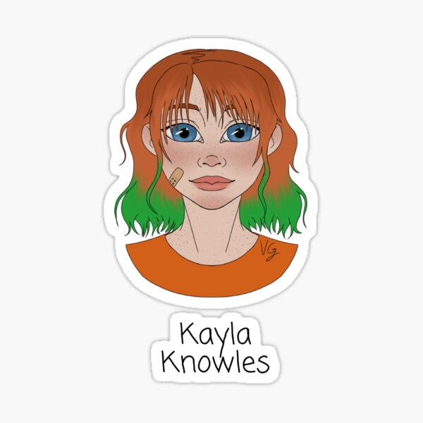 "Kayla Knowles" Sticker for Sale by RiordanverseG | Redbubble