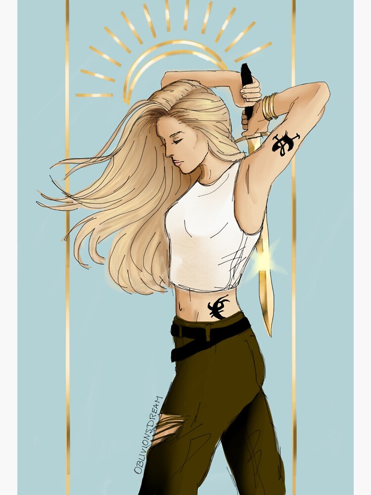 " Emma Carstairs- The Dark Artifices " Sticker for Sale by ...