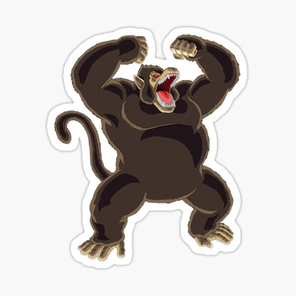 "Great Ape" Sticker for Sale by TaxThisFedBoy | Redbubble