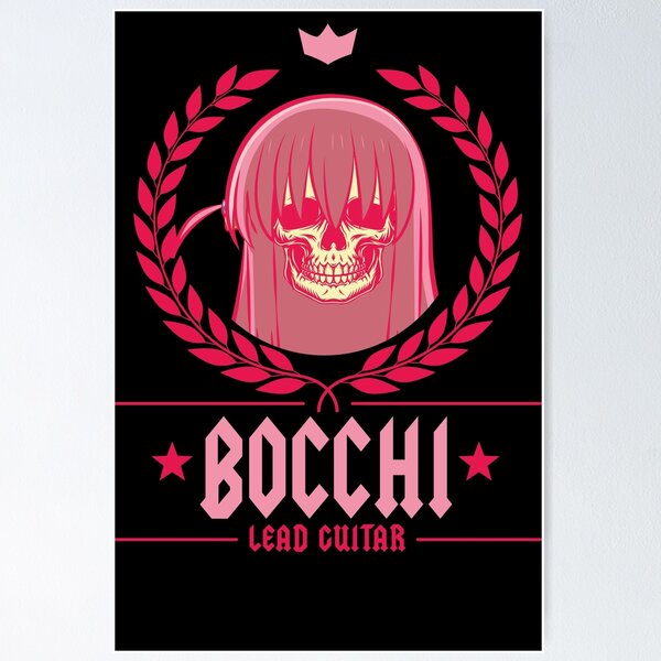 "BOCCHI THE ROCK!: BOCCHI LEAD GUITAR" Poster by FunGangStore | Redbubble