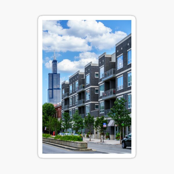 "A Chicago Neighborhood" Sticker for Sale by medstudio | Redbubble