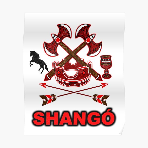 "Shango" Poster by Korvus78 | Redbubble