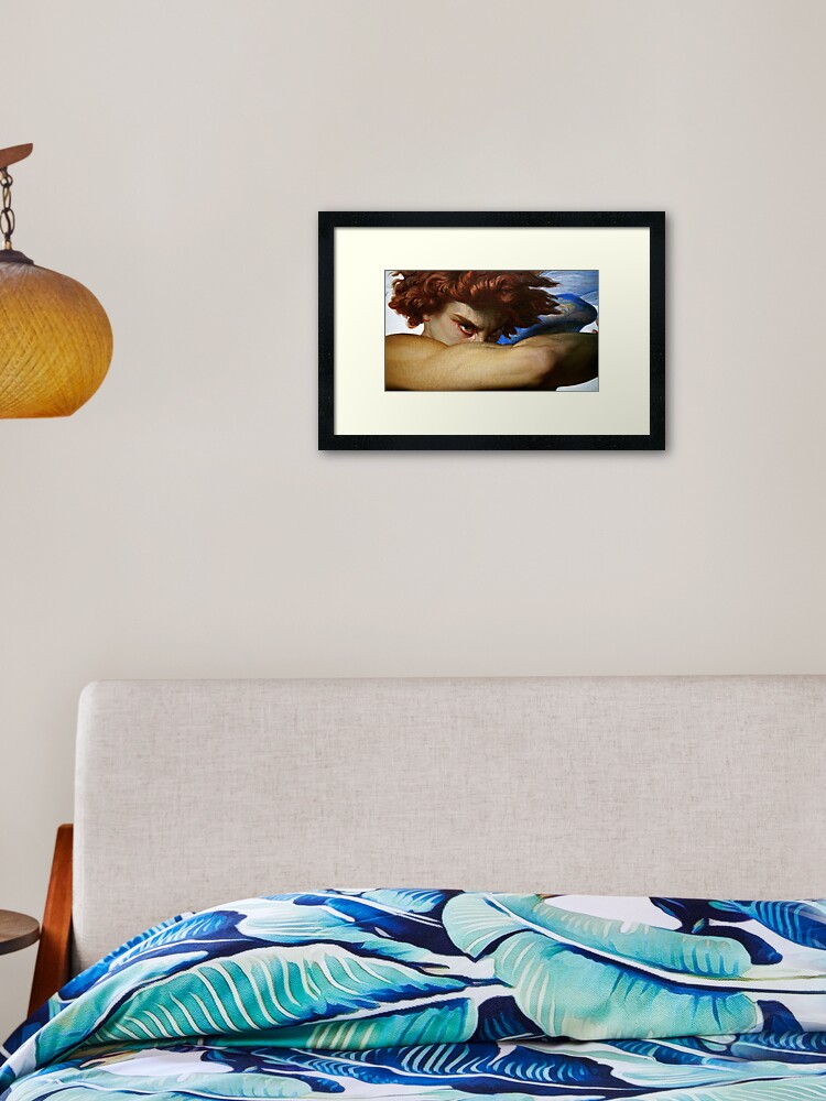 "Alexandre Cabanel Fallen Angel Detail, Lucifer, Angel Painting ...