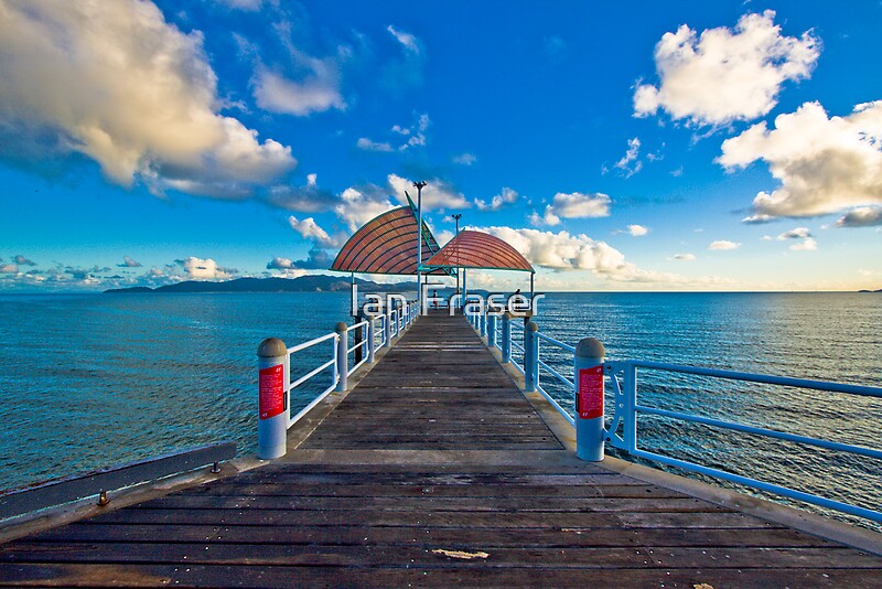 "The Strand Jetty Townsville. " by Ian Fraser | Redbubble