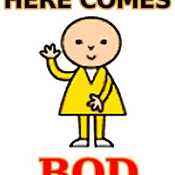 "Bod Cartoon from Seventies Kids TV" Canvas Print for Sale by Mark ...