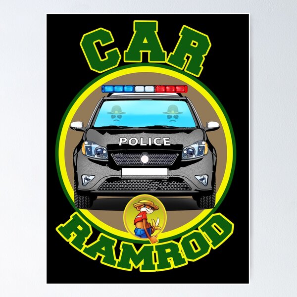 "Car RAMROD " Poster for Sale by JTK667 | Redbubble