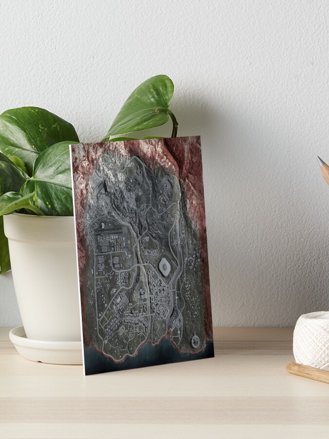 "Verdansk Warzone - Verdansk Map" Art Board Print for Sale by jaggyboy ...